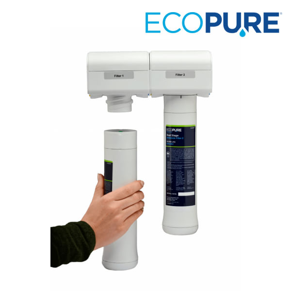 EcoPure ECODWF Undersink Filter Set | Encapsulated Filter Design ...